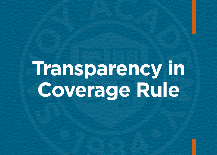 Know the Facts | Transparency in Coverage Rule Resources | Savoy Associates